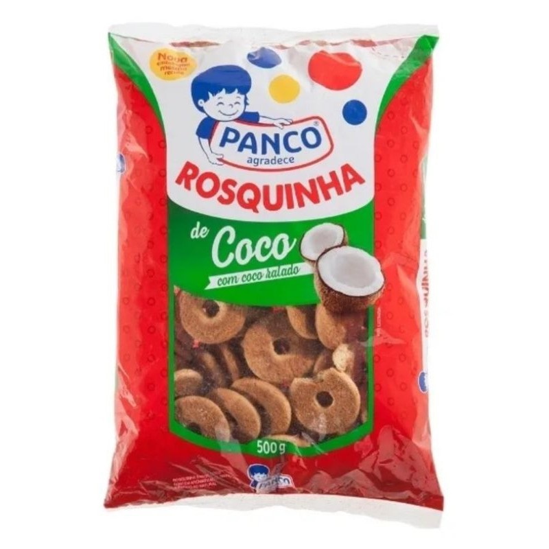 Rosquinha De Coco Panco 500g | Shopee Brasil