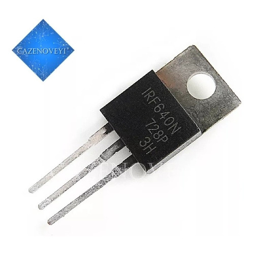 5 Peças Transistor Mosfet Irf640n-640n-640 | Shopee Brasil