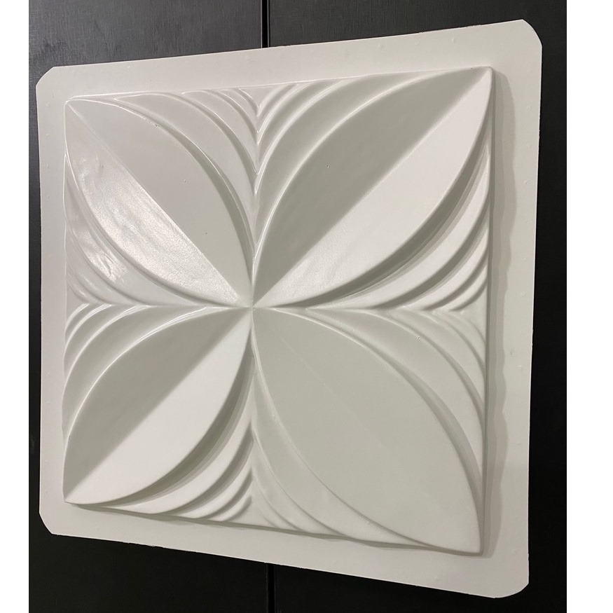 Forma Para Gesso 3D - Modelo: Floral Camada 39,5x39,5 | Shopee Brasil