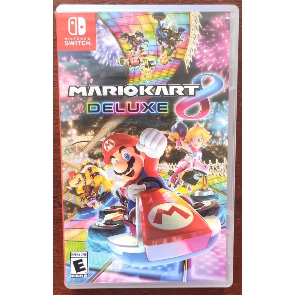 Mario Kart 8 Deluxe - Nintendo Switch - Standard Edition | Shopee Brasil