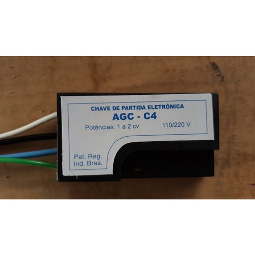 Chave De Partida Eletrônica Agc C4 P/ Guincho Menegotti 2cv | Shopee Brasil