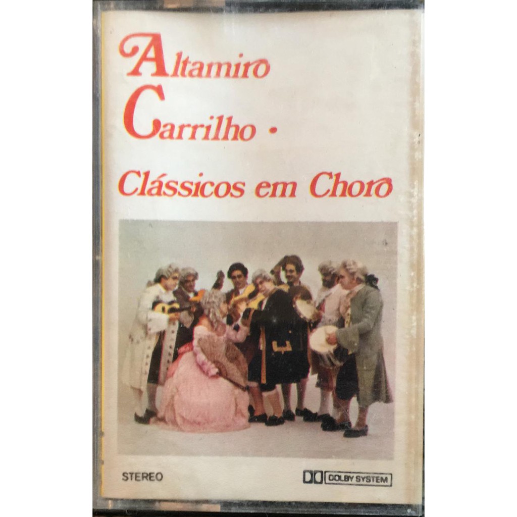 Fita K7 Altamiro Carrilho-clássicos Em Choro-1979 Philips | Shopee Brasil
