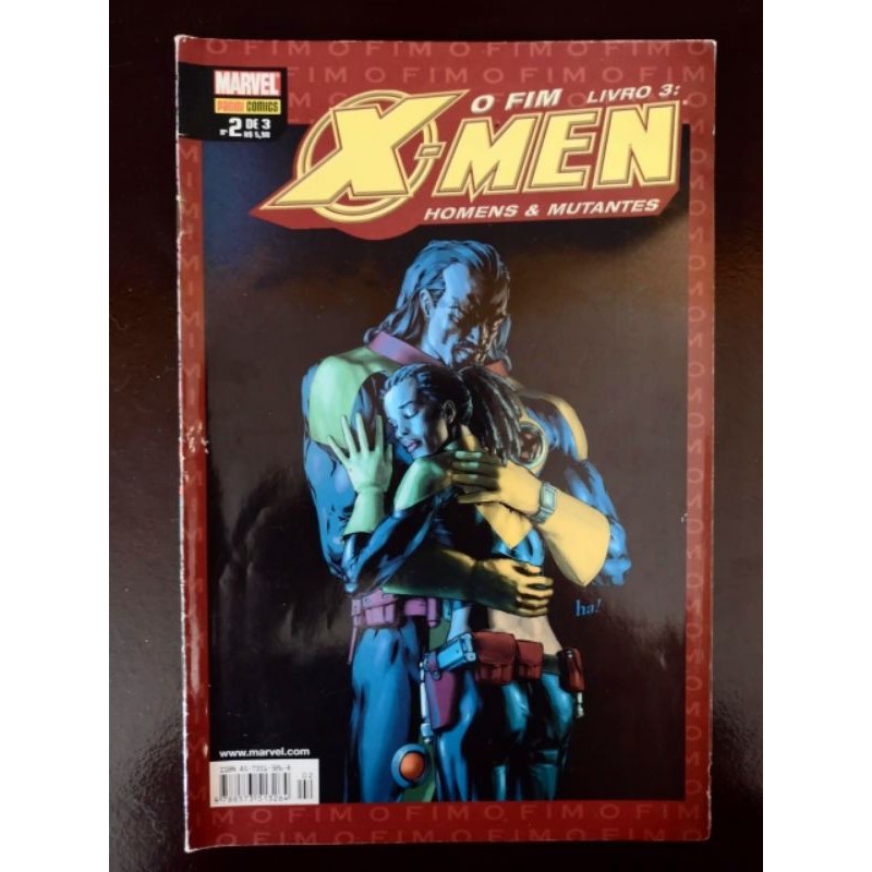 Hq X-Men Homens e Mutantes Livro 3 | O Fim | Marvel | Quadrinho ...