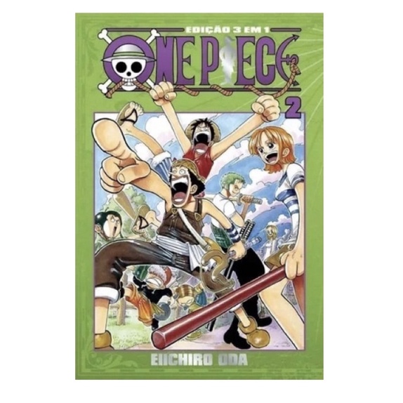 One Piece 3 em 1 ( Volume 2 ) - Eiichiro Oda | Shopee Brasil One Piece 3 em 1 ( Volume 2 ) - Eiichiro Oda | Shopee Brasil