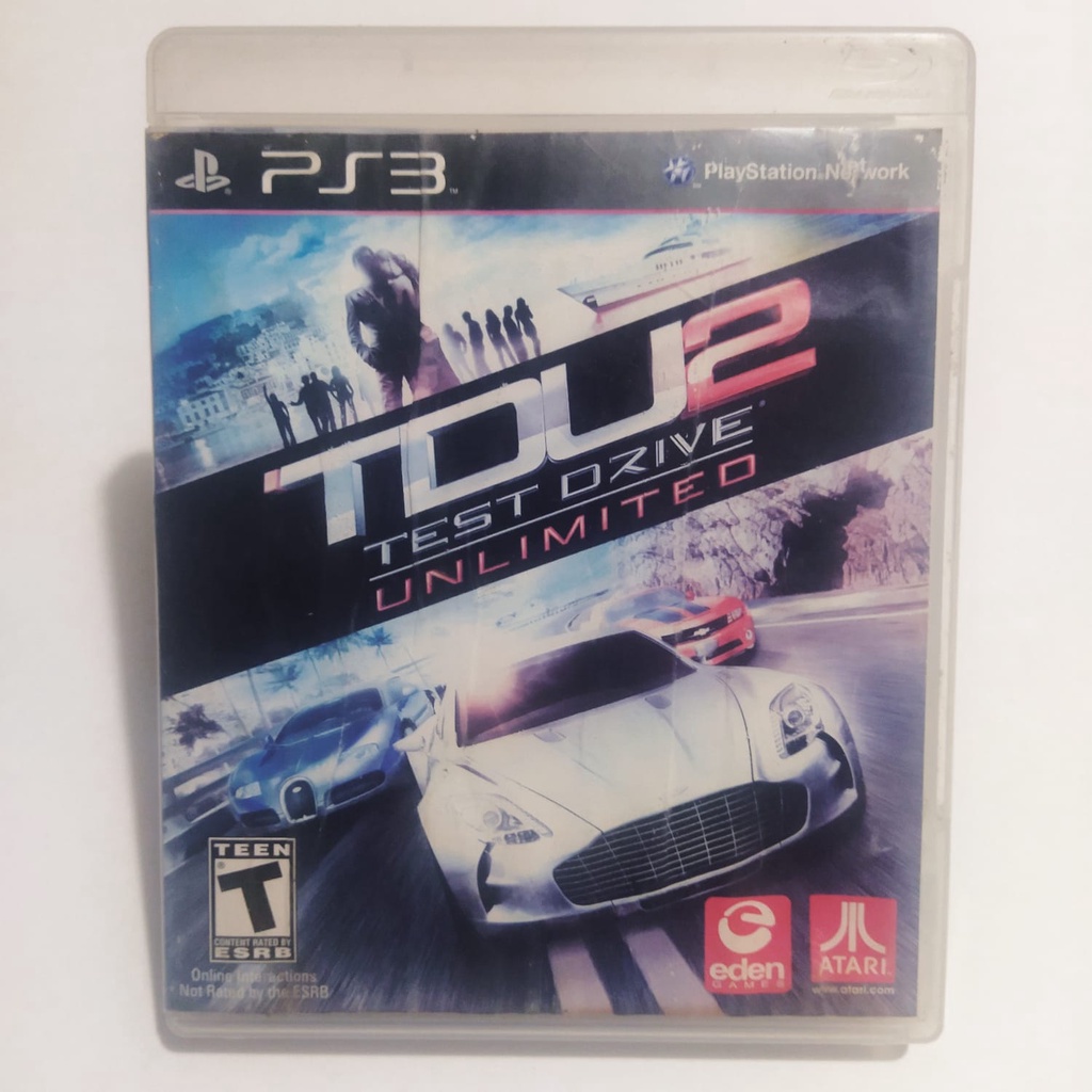 Tdu 2 Test Drive Unlimited Ps3 Físico Seminovo Original | Shopee Brasil