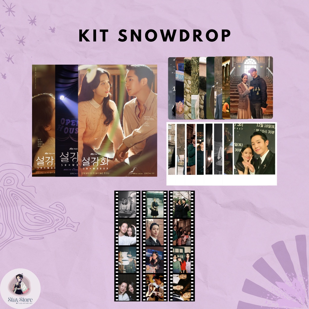 Kit Dorama SnowDrop Exclusivo Jisoo Haein | Shopee Brasil