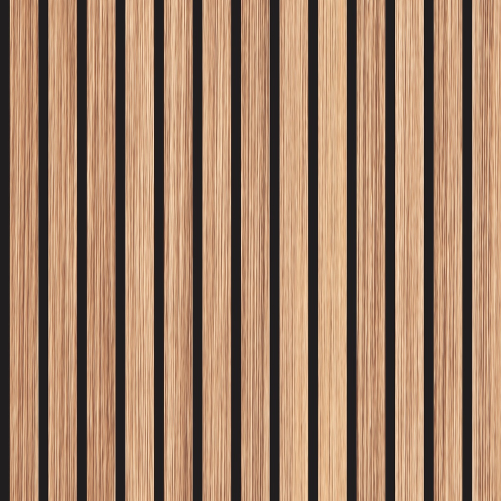 Papel De Parede Ripado Adesivo De Madeira Ripado Lisa Autocolante 3