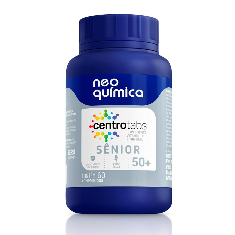 Centrotabs Senior Suplemento Vitaminico Mineral 60 Cap (promoção limpa ...