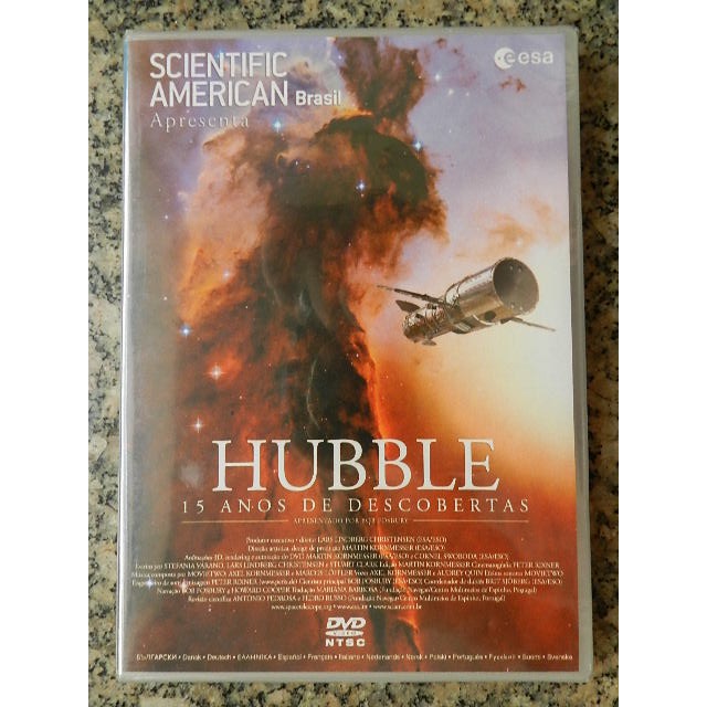 DVD Hubble 15 Anos de Descobertas Scientific American | Shopee Brasil