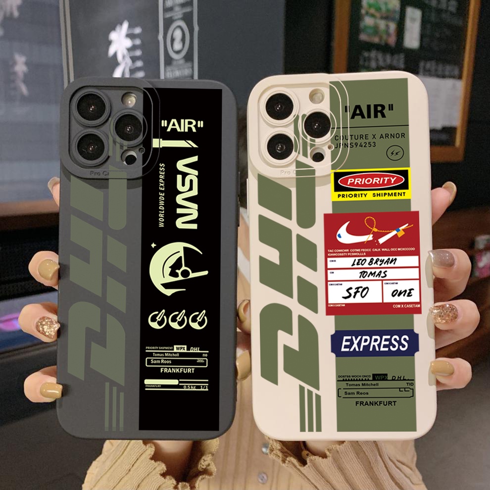 Para iPhone 14 Plus 13 Pro Max 12 11 XR 8 7 SE 2022 NASA DHL Código De ...