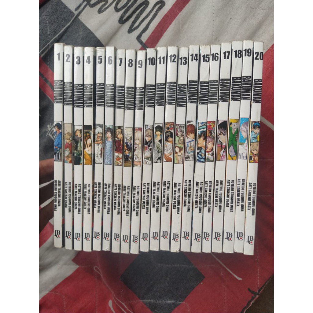 Mangá Bakuman 1 ao 20 Completo | Shopee Brasil