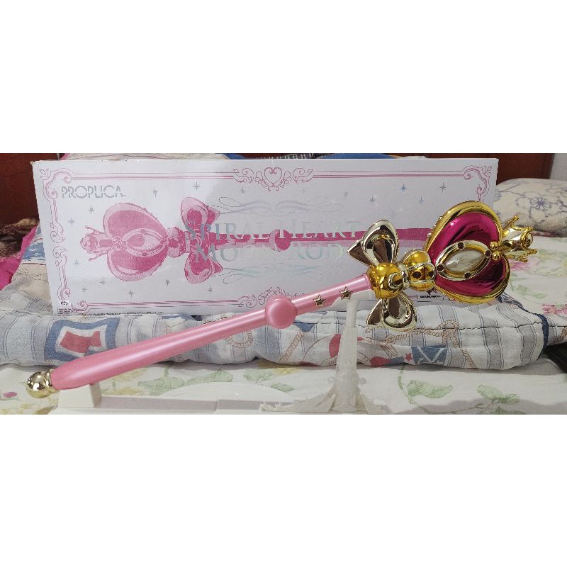 Sailor Moon Spiral Heart Moon Rod Proplica | Shopee Brasil