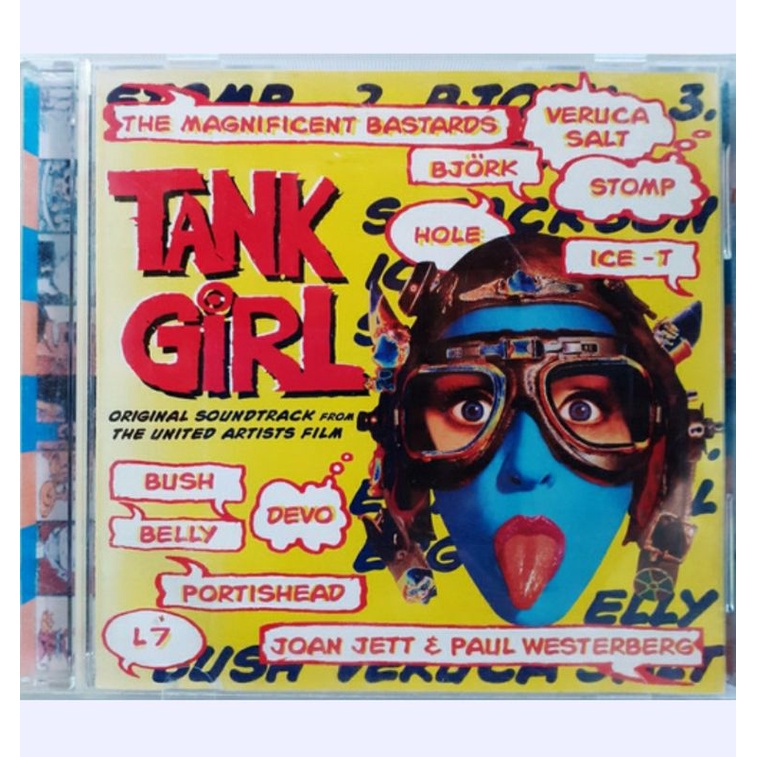 Cd Tank Girl Trilha Sonora Importado. | Shopee Brasil