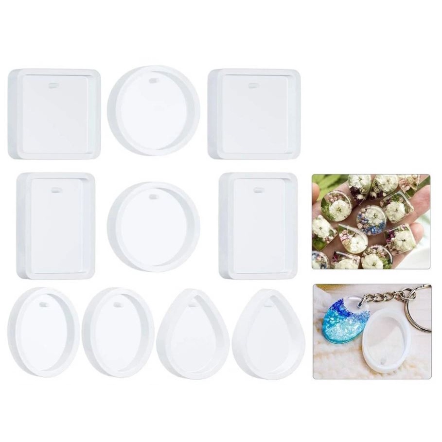 Molde de Silicone para Resina Epoxi | Formato: Diversos (Unidade ...