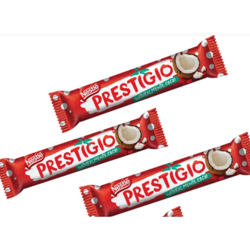 Chocolate Prestigio 33g C/ 03 Unidades | Shopee Brasil