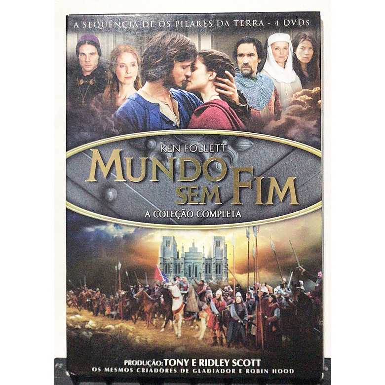 BOX DVD Mundo sem Fim - Ken Follett - A Coleção Completa - Quatro ...