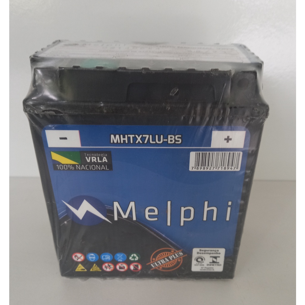 Bateria Twister Tornado 250 7ah MELPHI | Shopee Brasil