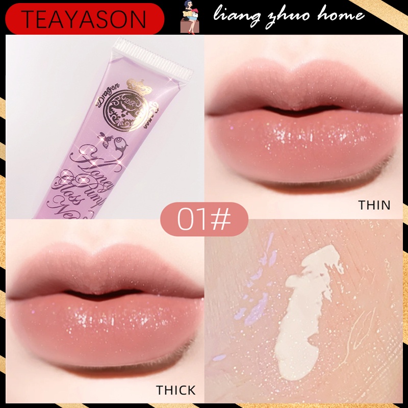 Dragon Ranee Plumping Clear Lip Gloss Volume Tint Matte Liquid Lipstick ...