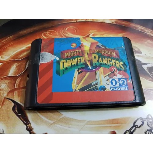 Mighty Morphin Power Rangers Mega Drive | Shopee Brasil