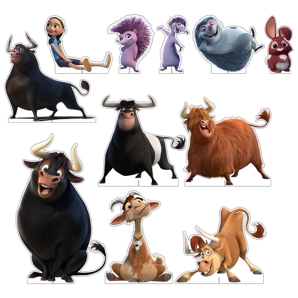 Kit Display Decorativo Touro Ferdinando Festa Infantil | Shopee Brasil