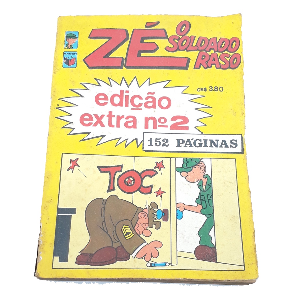 Gibi - Zé O Soldado Raso - Edição Extra Nº2 - 152 Pág - 1972 - Hq ...