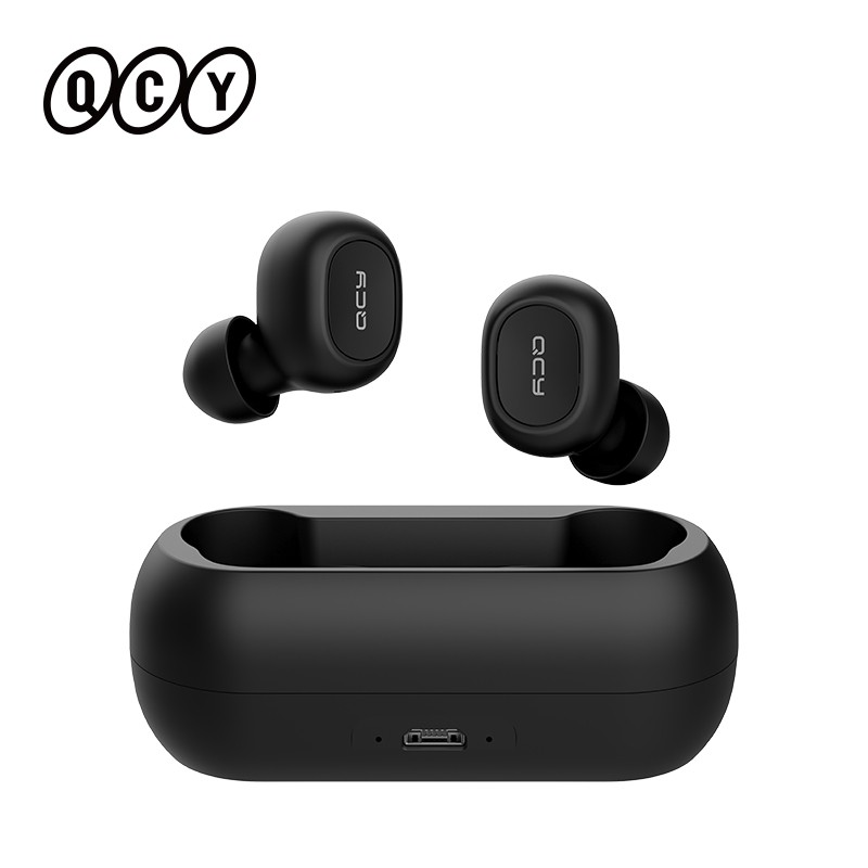 QCY T1C Fones De Ouvido Bluetooth Sem Fio TWS ENC Cancelamento De Ruído Com Microfone Para ...