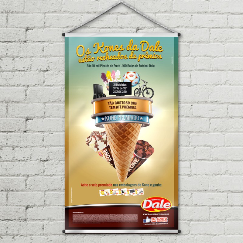 Banner Lona Estandarte 60x40 cm | Shopee Brasil