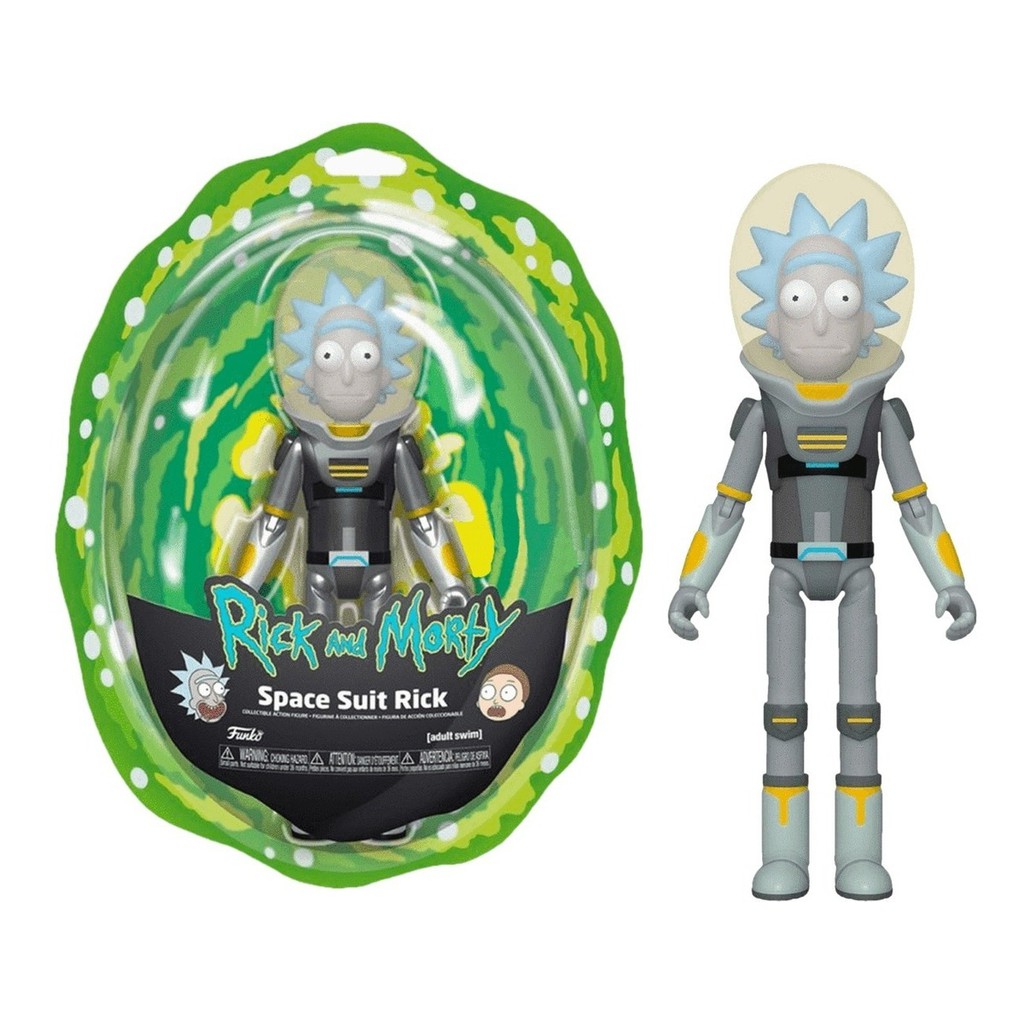 Boneco Articulado Funko Rick And Morty - Space Suit Rick Action Figure ...
