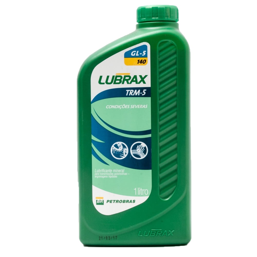 Oleo De Transmissão Lubrax Gl-5 Sae 140 Mineral 1lt | Shopee Brasil
