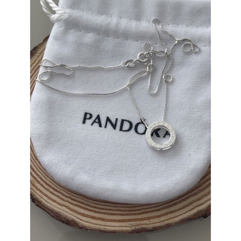 colar Pandora círculo prata 925 CERTIFICADO DE GARANTIA | Shopee Brasil