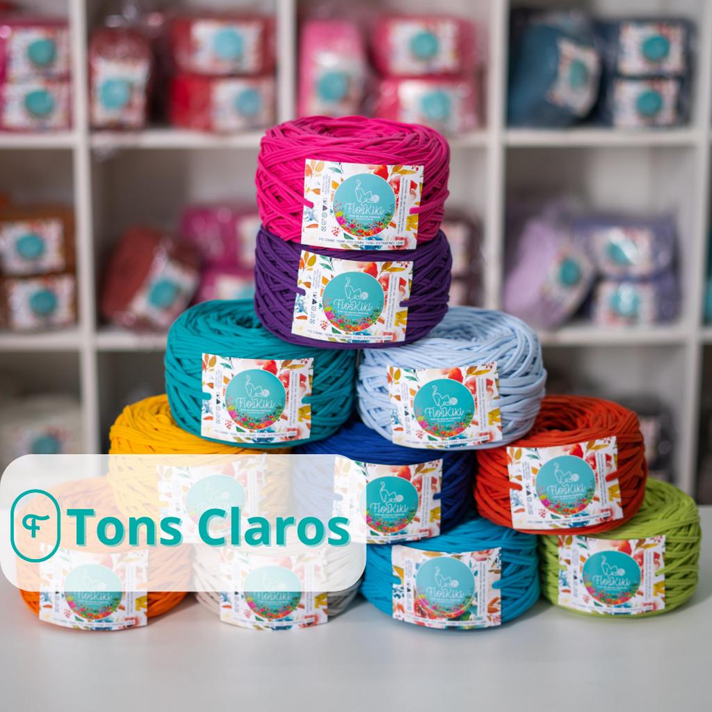 Fio de Malha Premium Fios Kiki - Tons Claros 500gr | Shopee Brasil