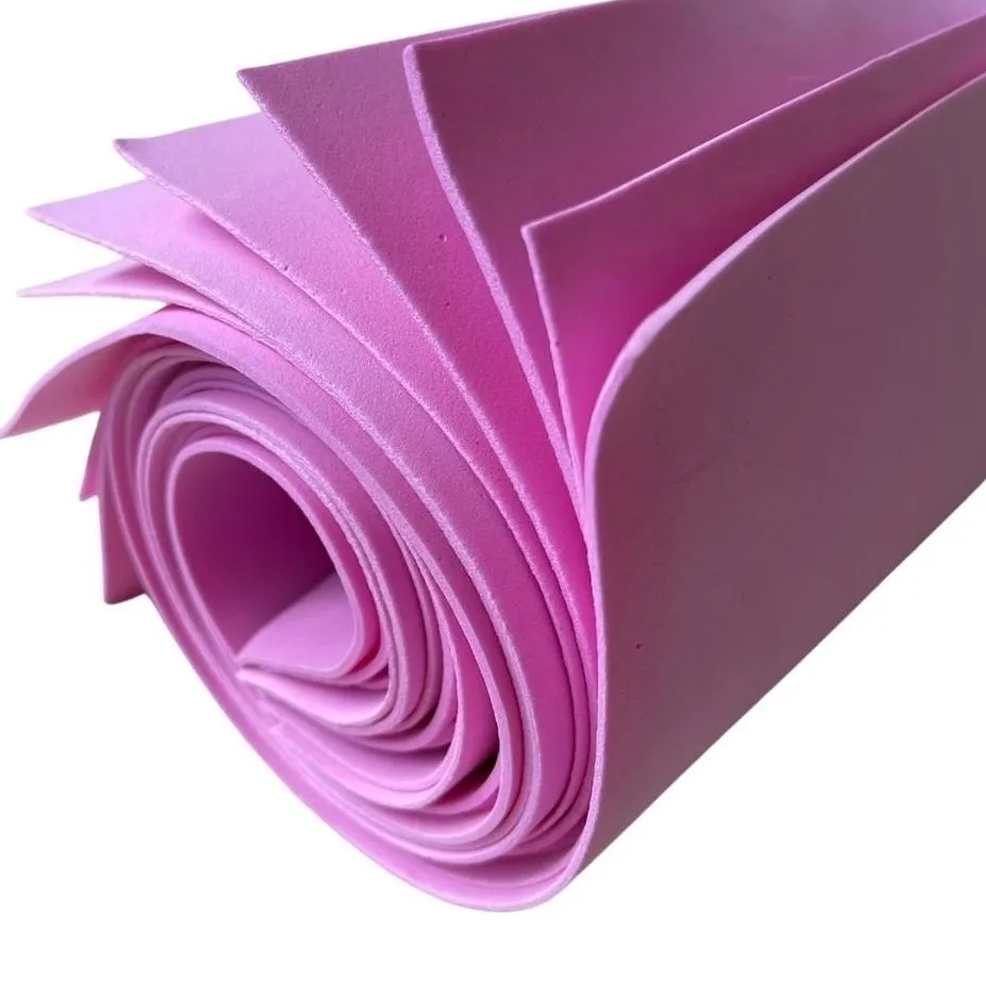 Kit 10 Folhas Eva Cor Rosa Bebe Textura Homogenea Lavavel 2mm | Shopee ...