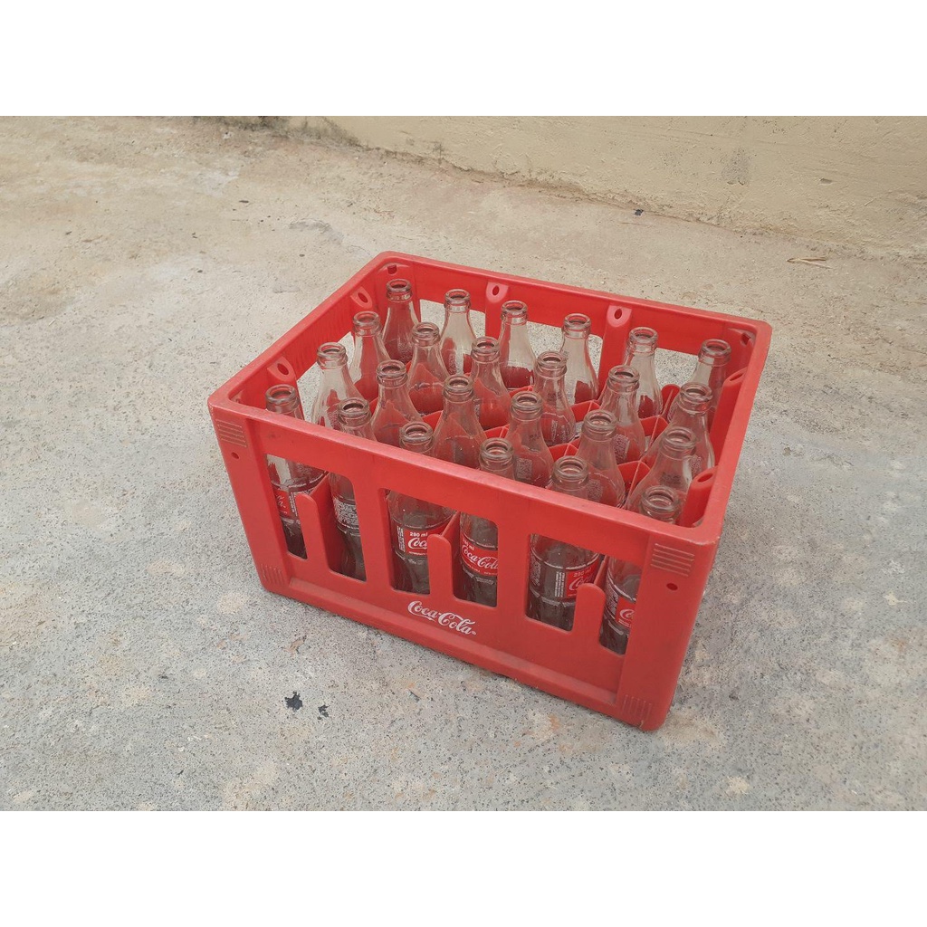 Engradado De Coca Cola 290 Ml Ks 24 Garrafinhas Vidro | Shopee Brasil