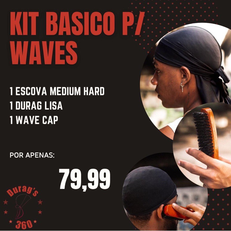 Kit completo para waves | Shopee Brasil