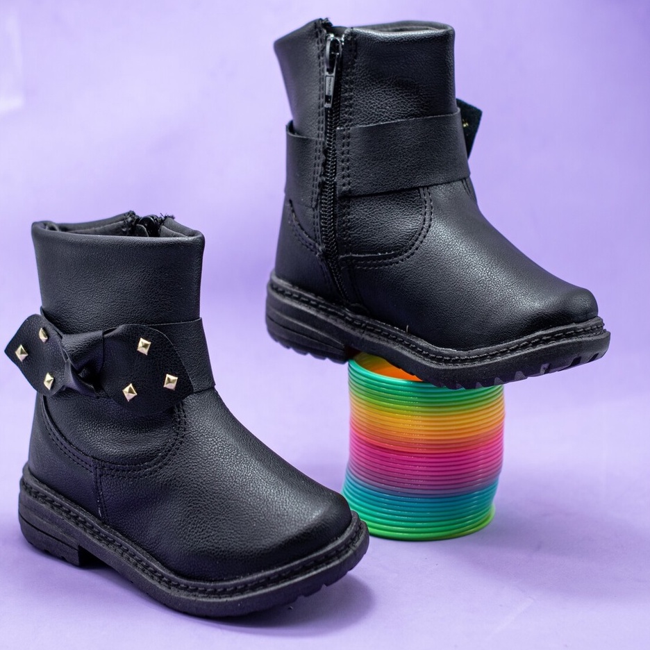 Bota Infantil Menina Coturno Infantil Menina Bota Menina | Shopee Brasil