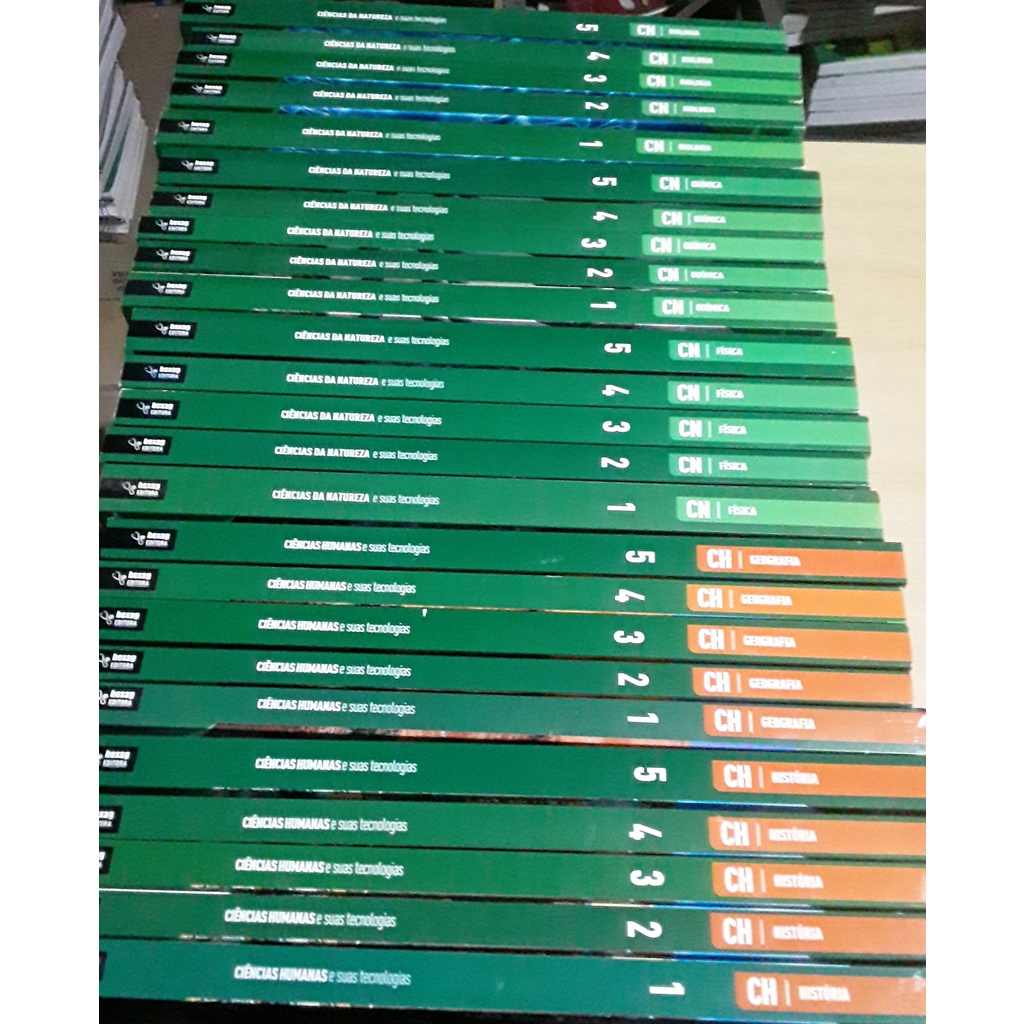 Apostilas Hexag Vestibular Medicina E Suas Tecnologia 25 volumes - Ano ...