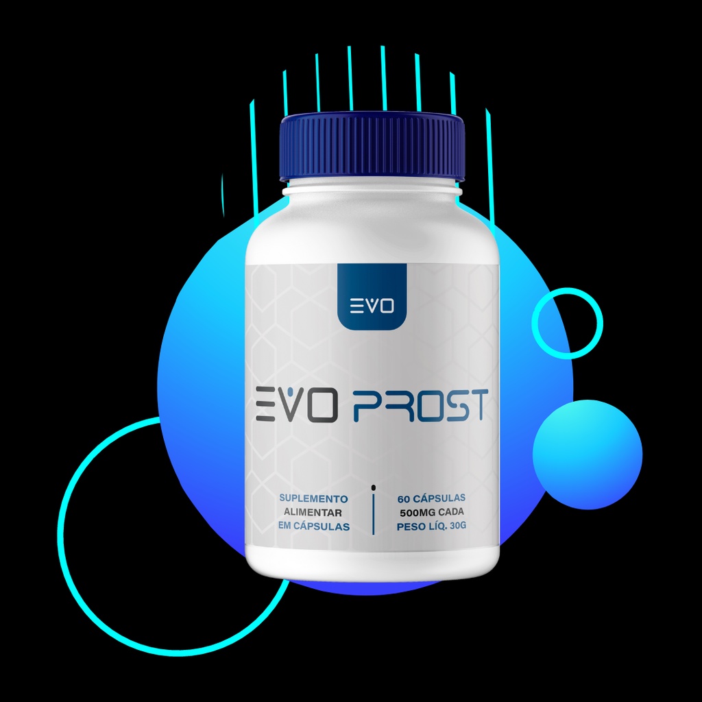 EVO PROST, é produto que auxilia no tratamento da próstata, feito com ...