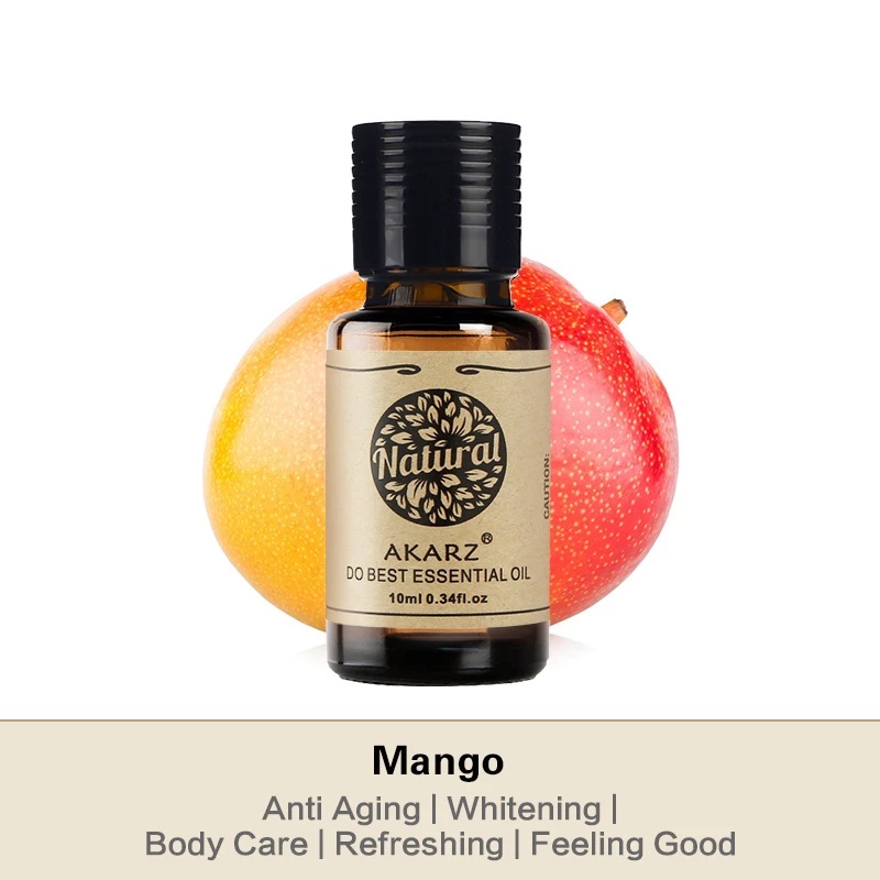 Óleo Essencial Manga (Mango) Natural Aromaterapia AKARZ - 10 ML ...