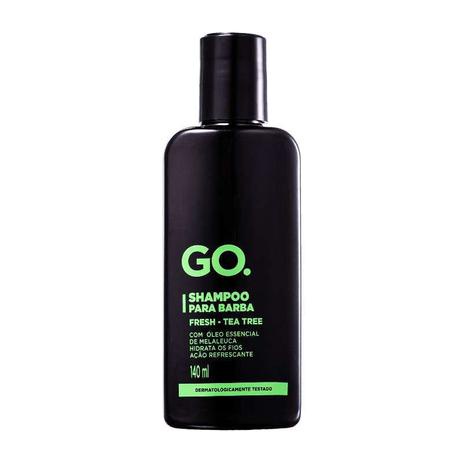 GO. Shampoo barba tea tree - 140ml | Shopee Brasil
