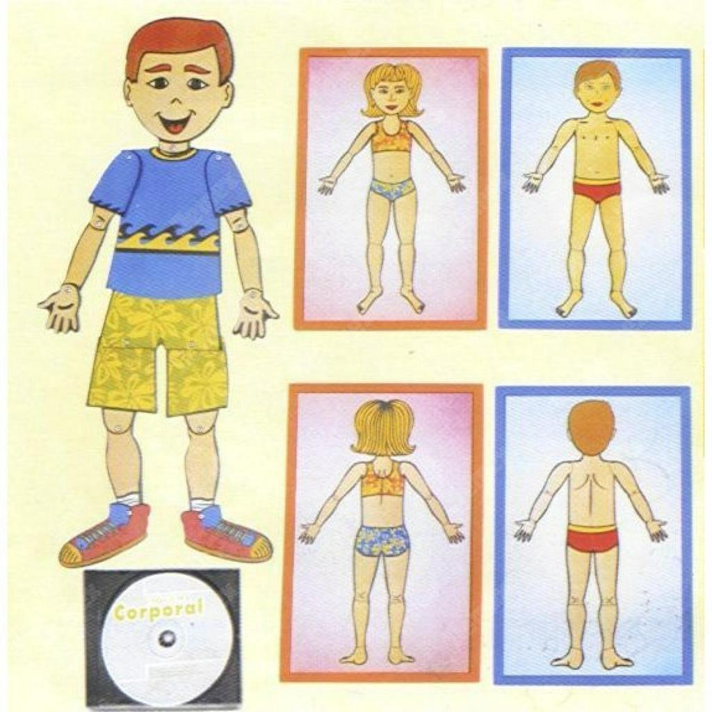 Esquema Corporal em Mdf com Cd - 104 Bm | Shopee Brasil