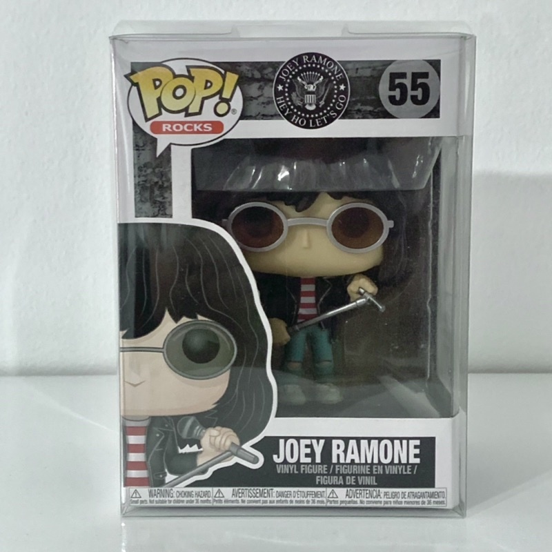 Funko Pop Joey Ramone 55 Hey Ho Let’s Go - Rocks | Shopee Brasil