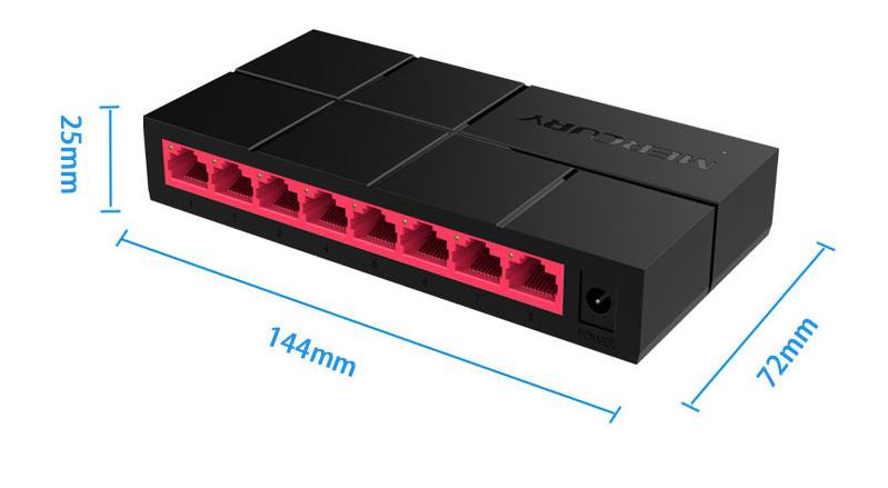 5 8 16 Entradas Interruptor Segunda Mão 10/100/1000Mbps RJ45 LAN ...
