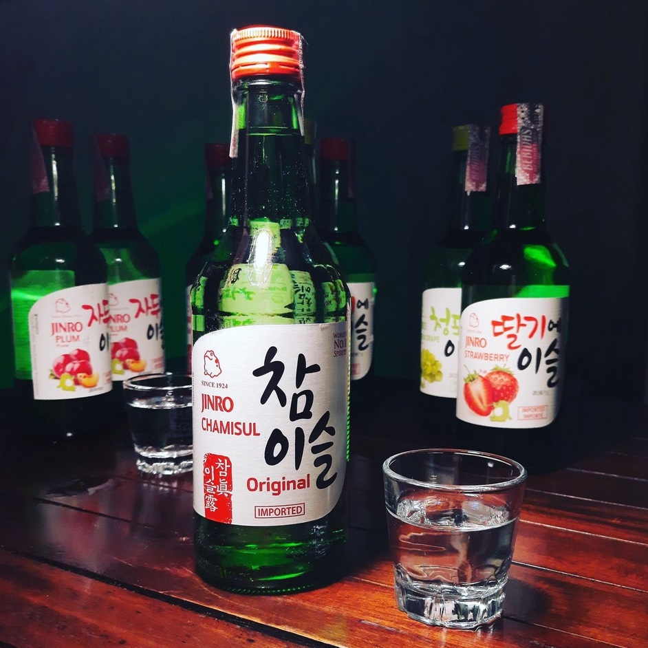 Soju Bebida Tradicional Coreana Importada Sabores Variados 360ml ...