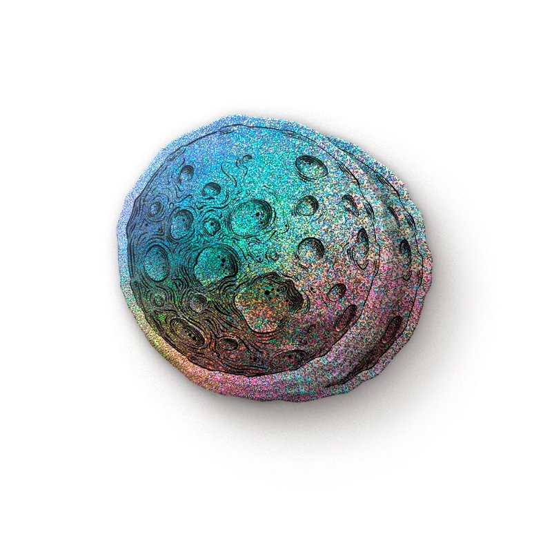 Um Adesivo Holo Moon Flake Edition | Shopee Brasil
