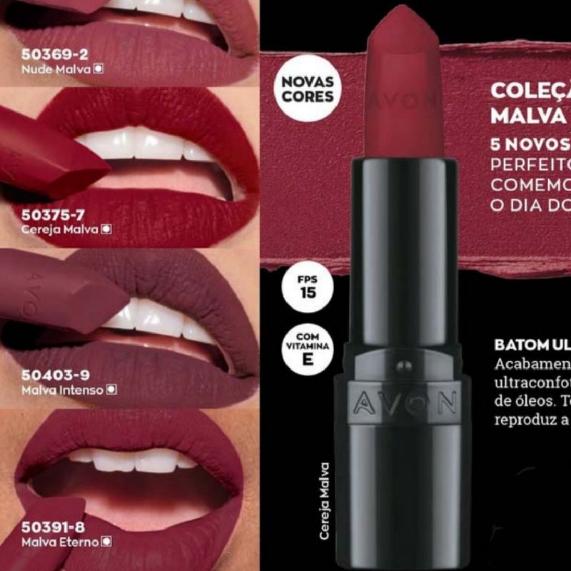 Batom Ultramatte Avon 3,6 g | Shopee Brasil