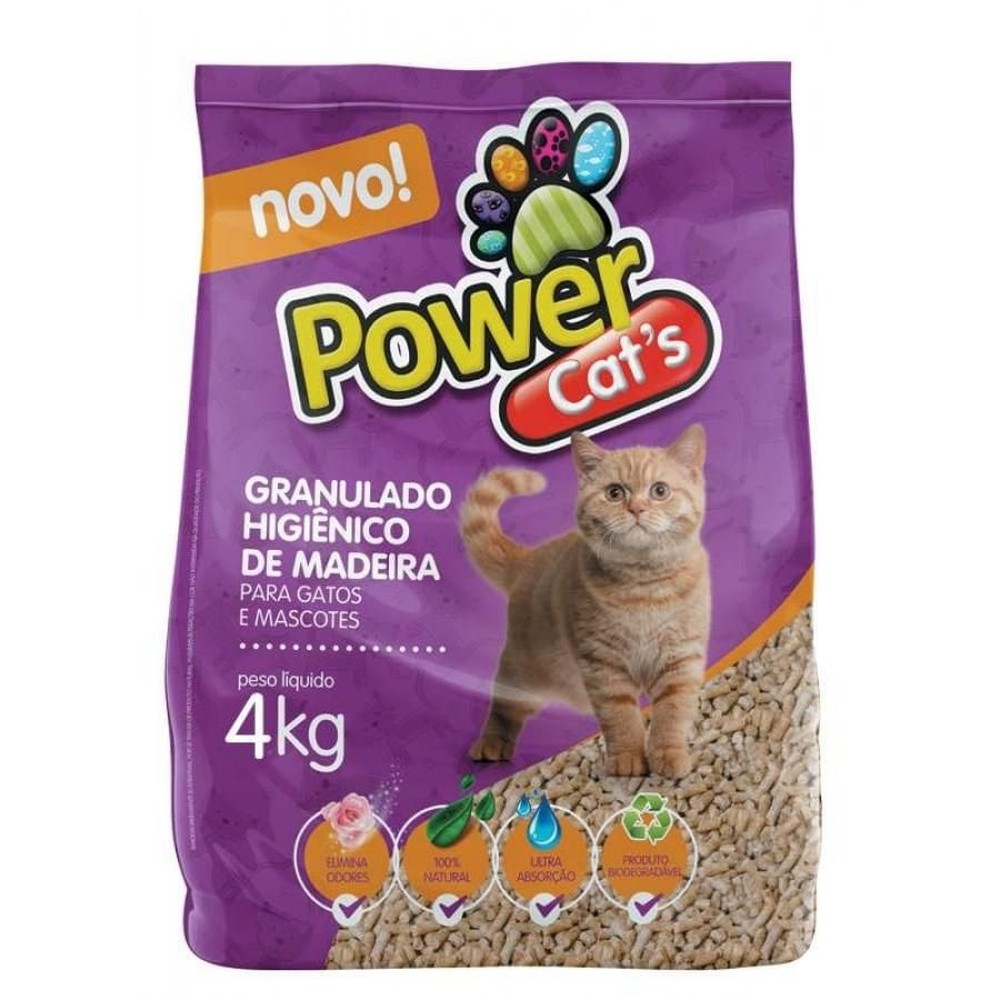 Granulado De Madeira Para Gatos 4 Kg Shopee Brasil