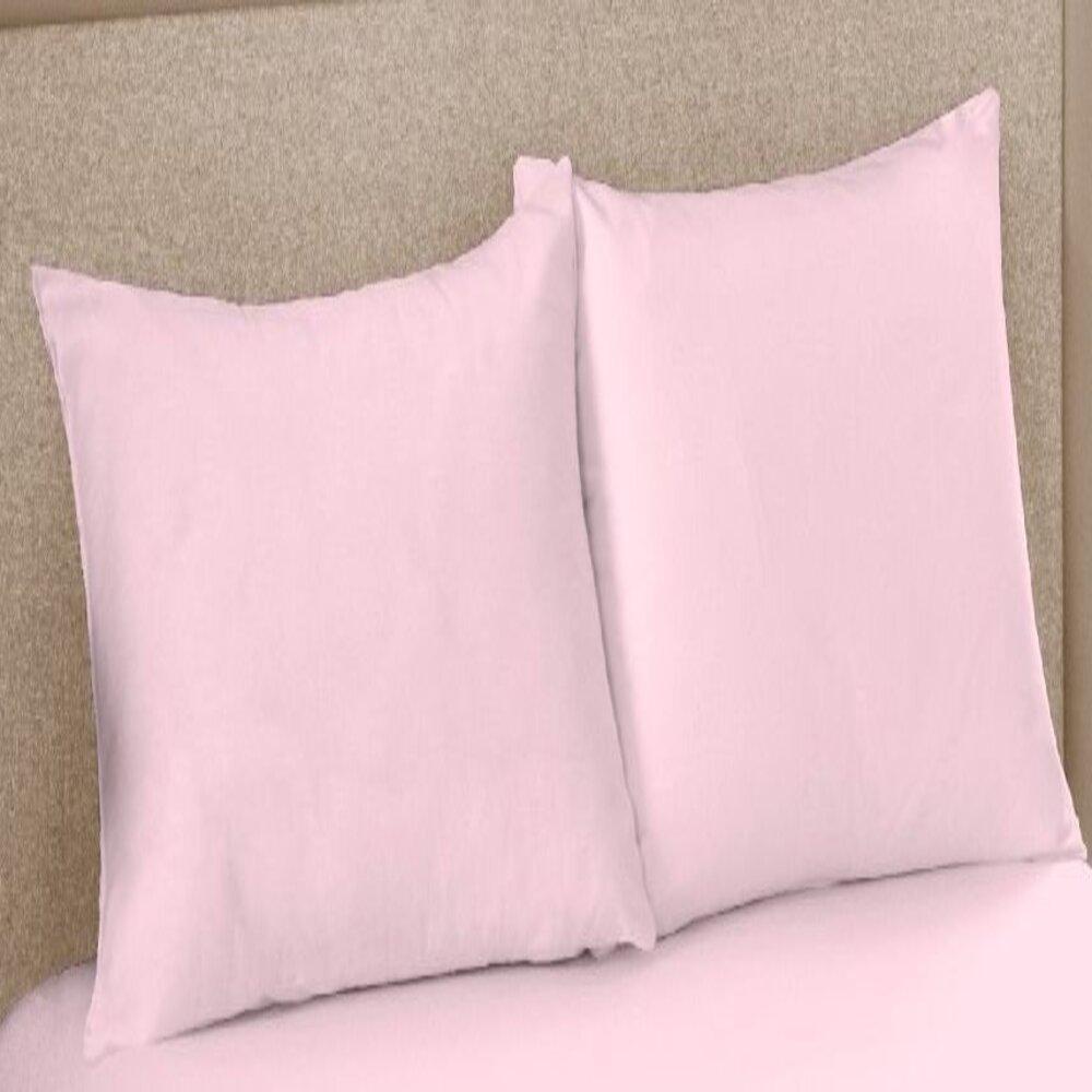 Fronha Avulsa Lisa Encanto Estamparia - Rosa Claro | Shopee Brasil