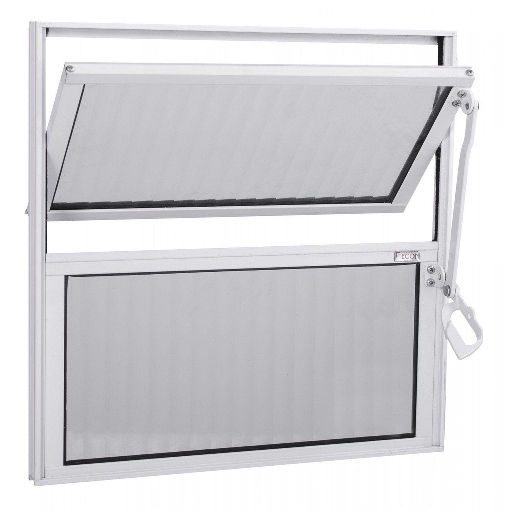 Vitro Basculante janela 40x40 Banheiro Aluminio | Shopee Brasil