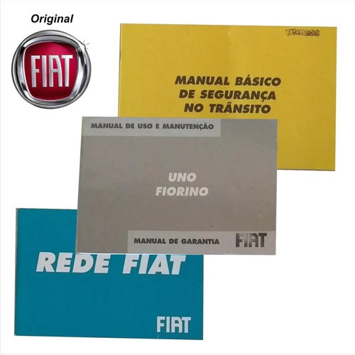 Manual Do Proprietário Fiat Uno E Fiorino 2007 - F44 | Shopee Brasil