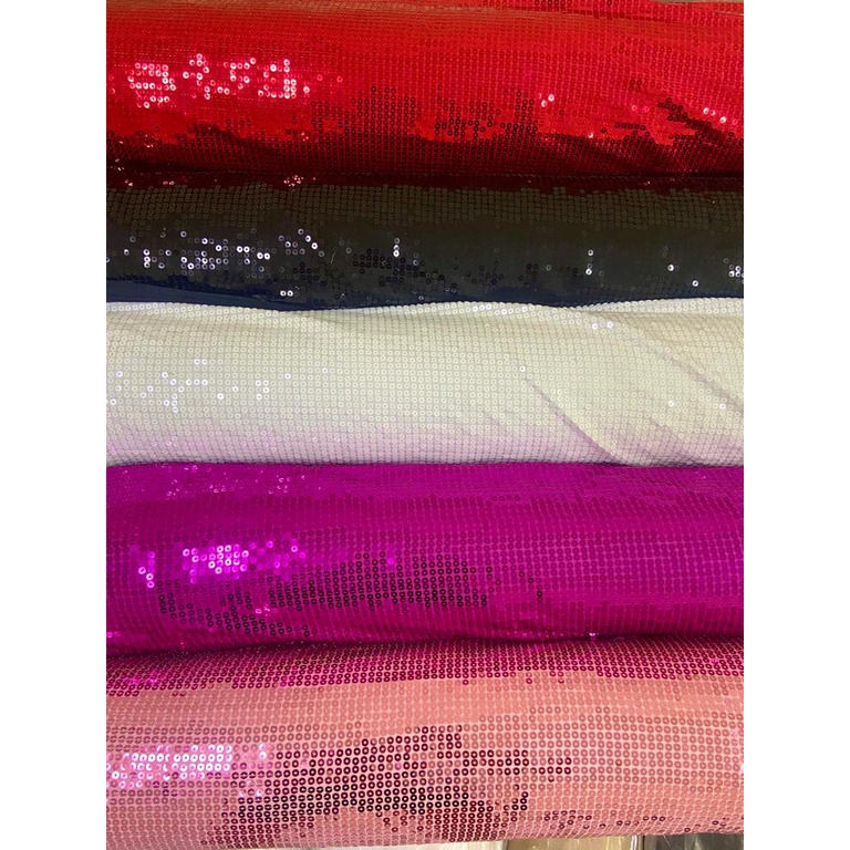 Tecido Paete / Paete em Malha / Paete Varias cores 1,00x1,30mt | Shopee ...